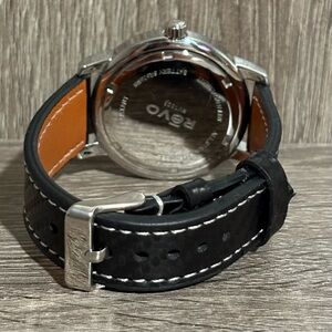 Revo | Accessories | Black Revo Stainless Steel Mens Watch With New ...